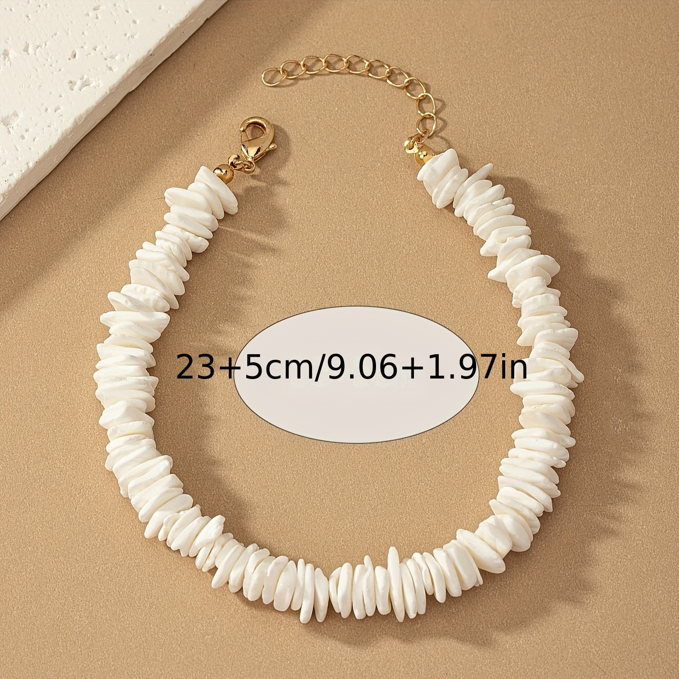 Shell Crushed Stone Beaded Anklet Western Style Ankle - Temu United