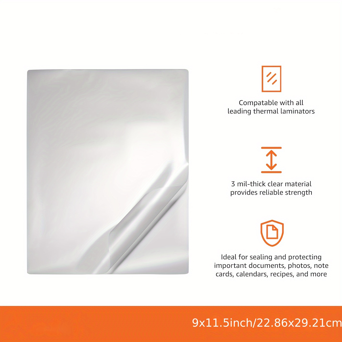 Clear Sheets 3 Plastic Fits Paper - Temu