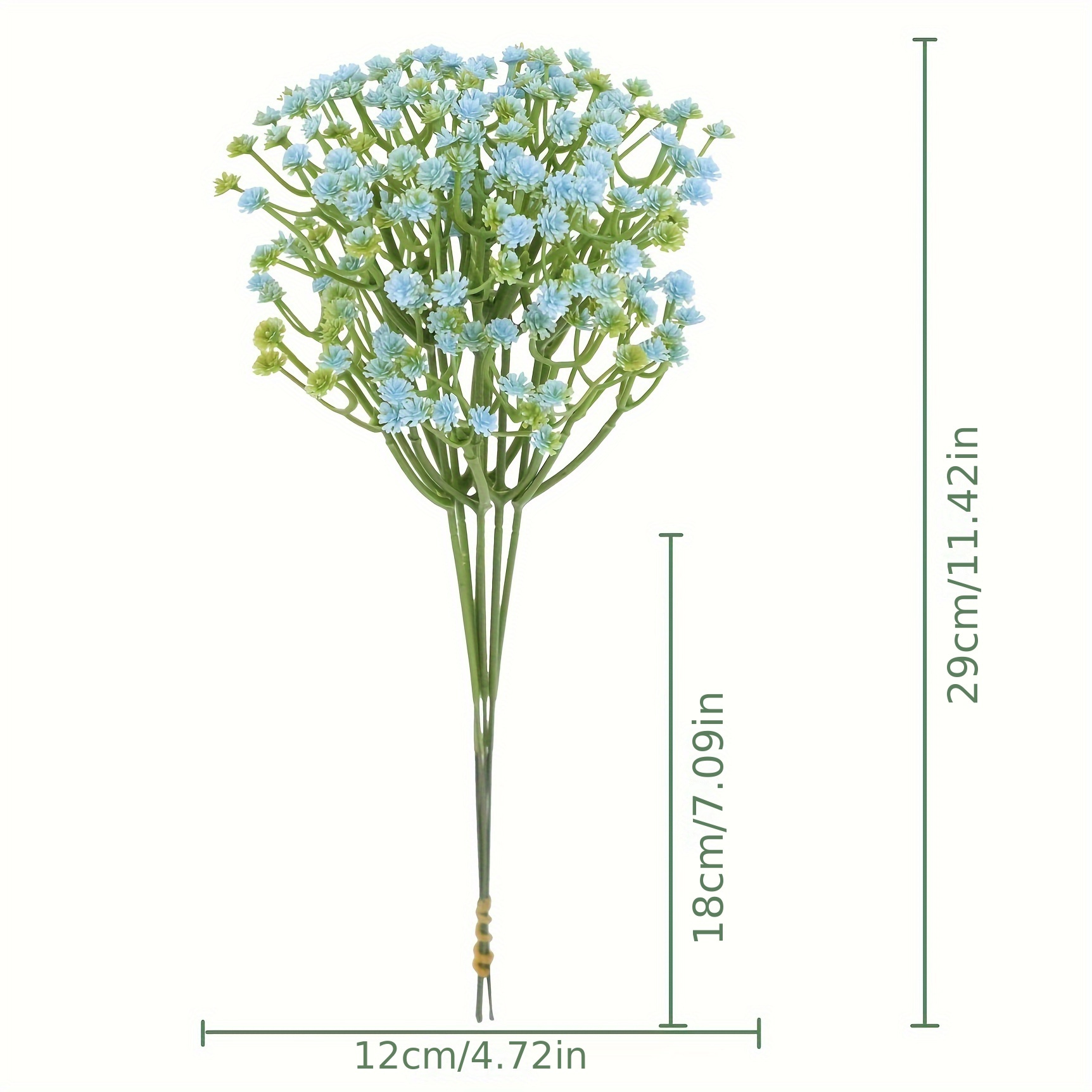 6pcs Bunch Artificial Gypsophila Plant Flowers Wedding Home Hotel ...