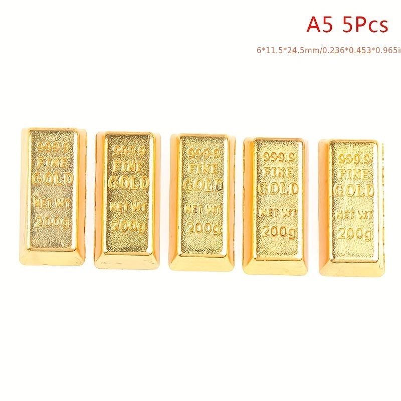 Dollhouse Mini Simulative Large Golden Bar Abacus Model - Temu Canada