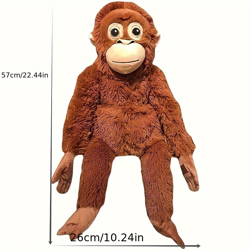Simulated Monkey Doll Christmas Gift Monkey Plush Doll - Temu