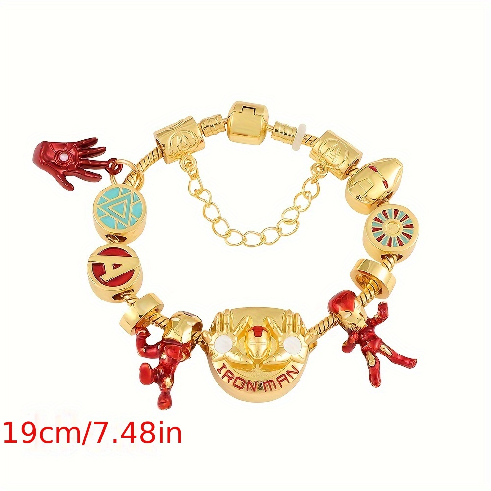 Avengers Bracelet Superhero Iron Man Golden Classic - Temu United Kingdom