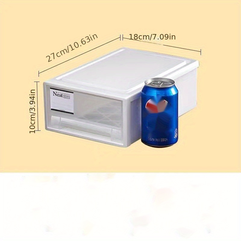Stackable Clothes Organizer Box Thickened Storage Drawer Temu United