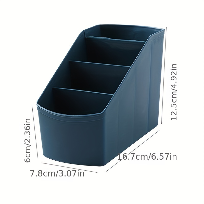 Tv Remote Control Storage Box Living Room Desktop Cosmetics - Temu