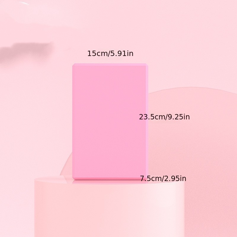 Eva Non Slip Thick Yoga Block Home Fitness Workout - Temu Australia