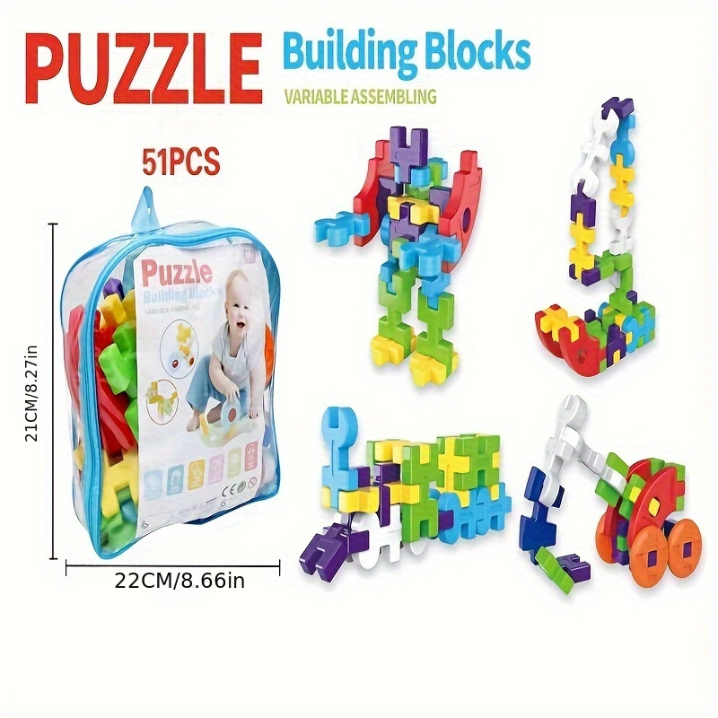 Interactive Large Building Blocks Bulk Assembling - Temu Australia