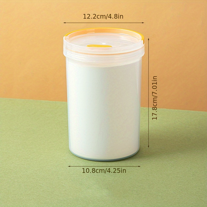 Large Transparent Plastic Sealed Can Milk Powder Can Tea - Temu New Zealand