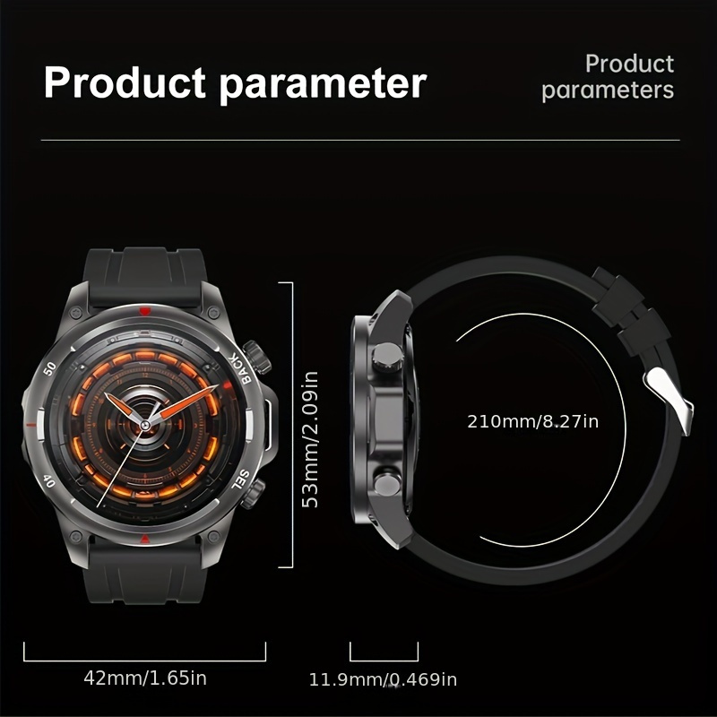 2024 New Smart Watch Gps Motion Led Lighting Hd Screen Wireless Call ...