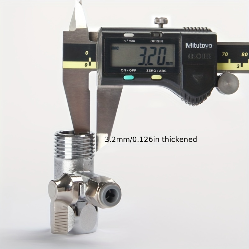 Weluvfit Compression Tee Valve Alloy 3 Way Water Line - Temu