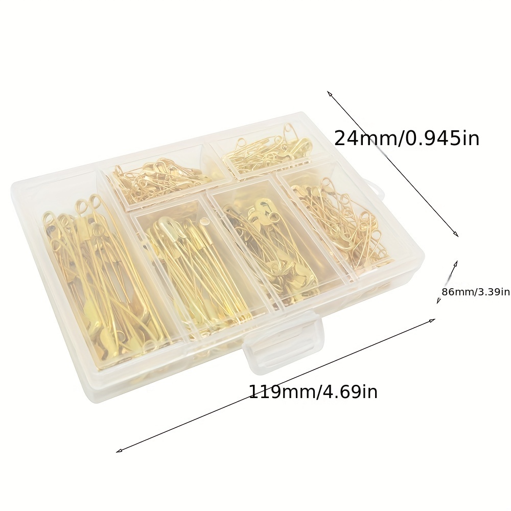 250pcs Set 6 Multiple Specifications Scarves Tag Storage Box | Temu