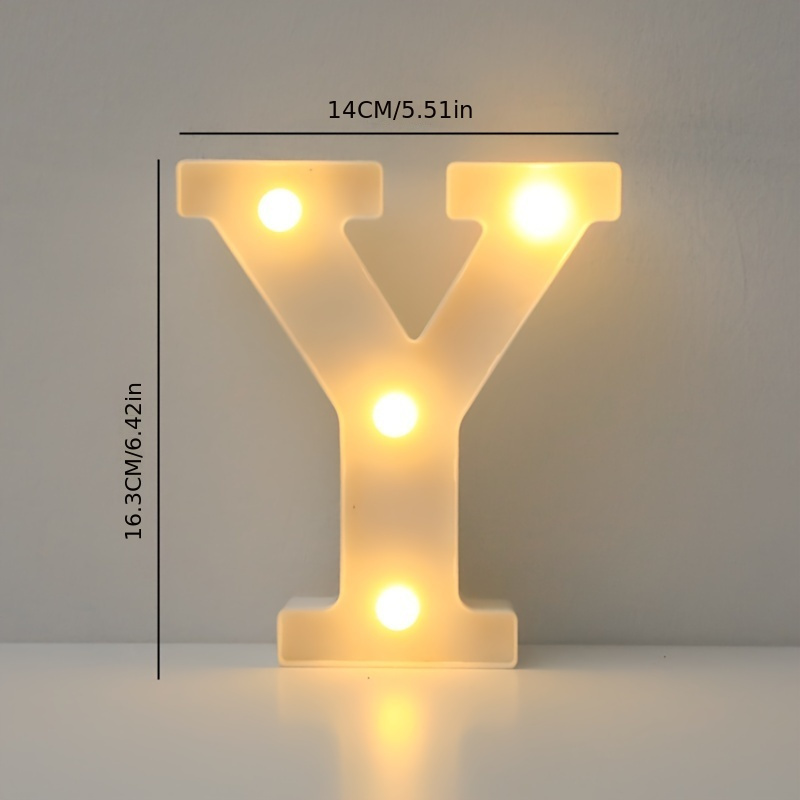Led Letter Lights Number Symbol Modeling Lights Marriage - Temu United ...