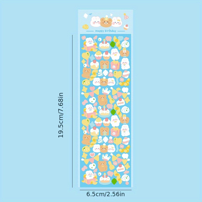 Stationery Sticker Ins Style Hand Account Stickers - Temu United Kingdom
