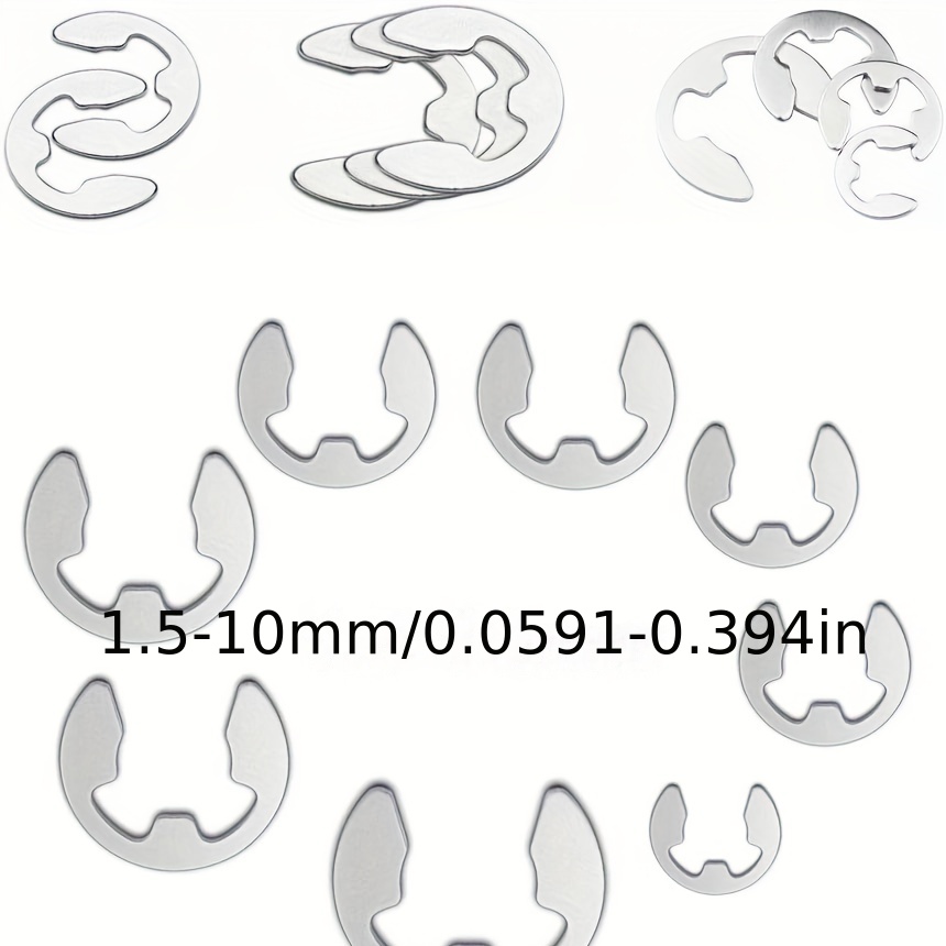 M15 E clip Circlip External 304 Stainless - Temu Philippines