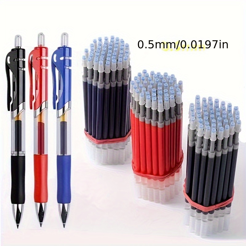 2 Pens 10 Refills Water Pen Carbon Black Signature Pen Ballpoint Pen ...