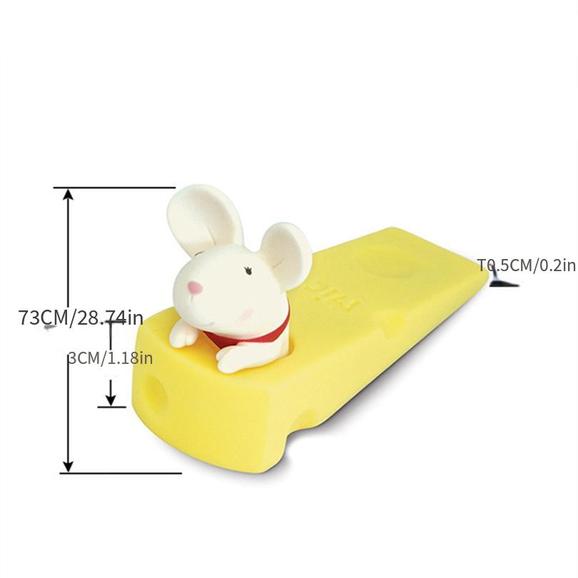 Door Punch Bumper Mouse Animal Door Stop - Temu New Zealand