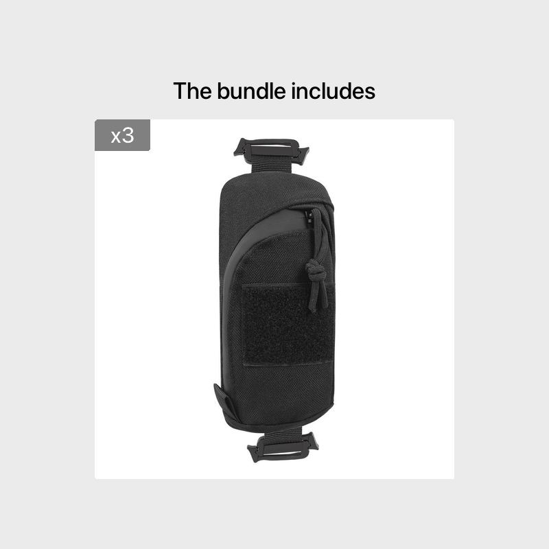 1pc Durable Tactical Military Edc Tool Molle Bag Pouch For Outdoors ...