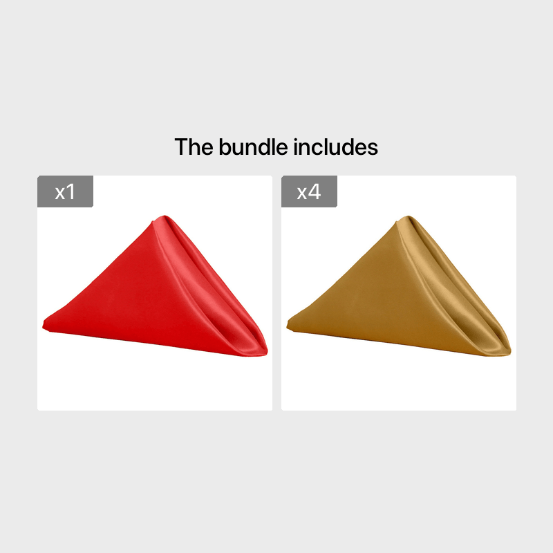 1pc Polyester Cloth Napkins 20x20inch Dinner Napkins Washable Napkins ...