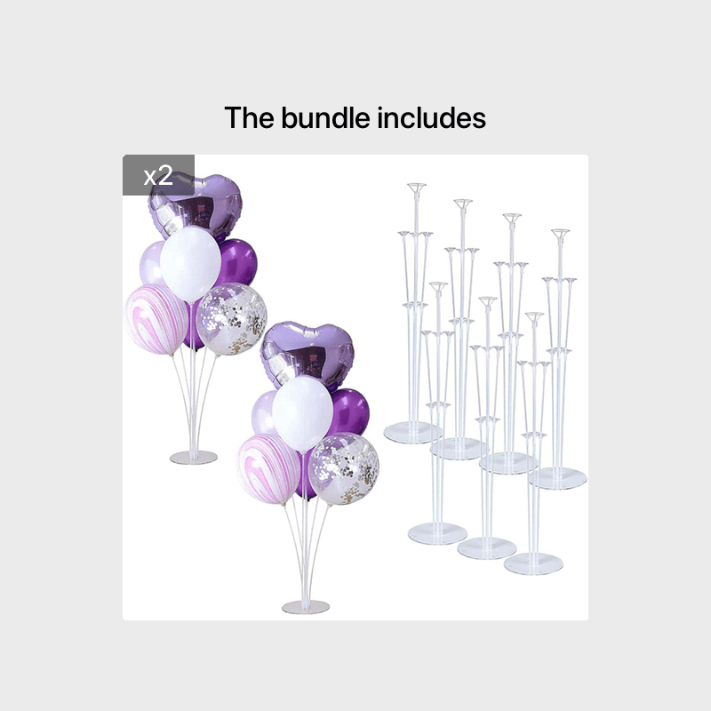 1set Desktop Balloon Holder For Wedding Baby Shower Bridal | Shop Now ...