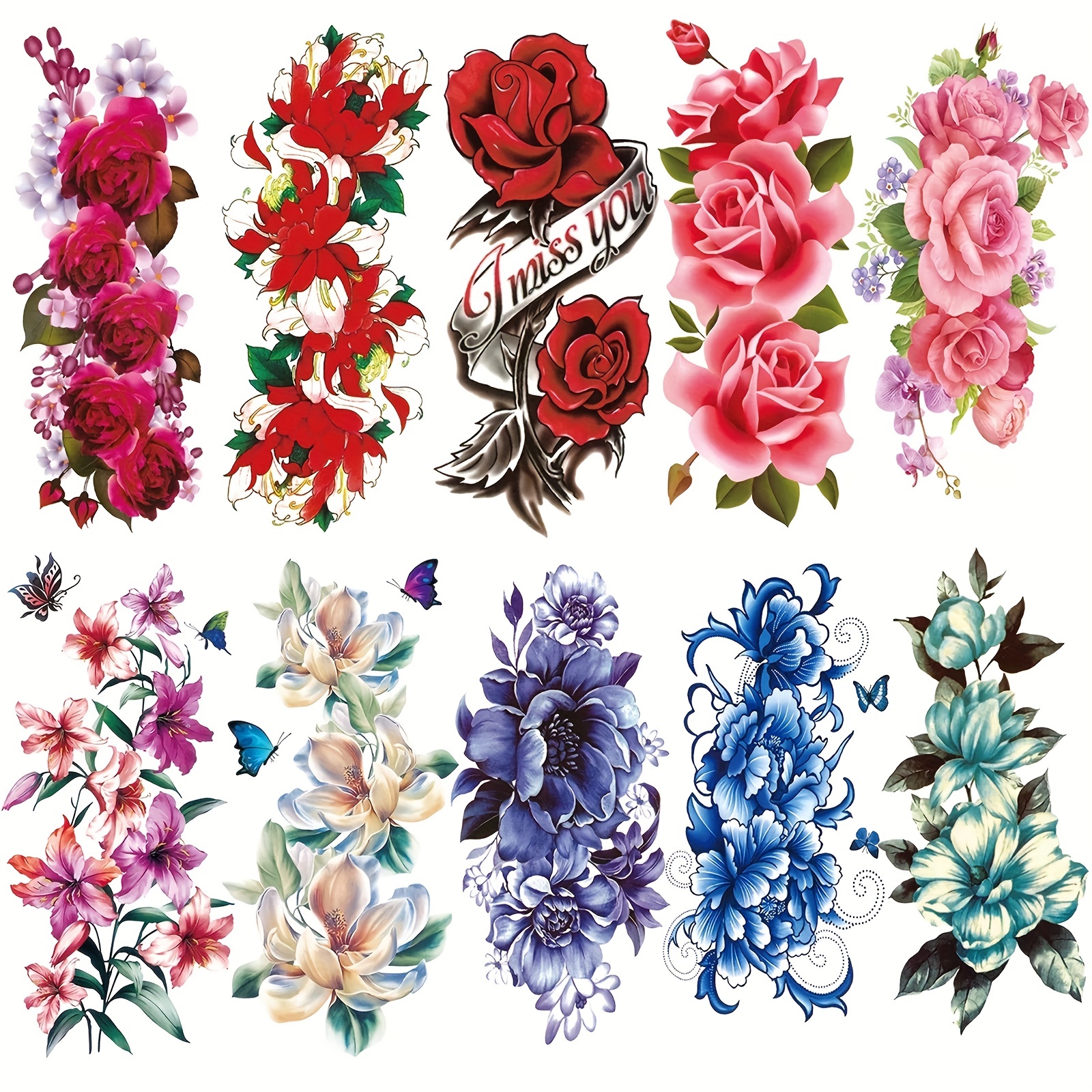 Flower Tattoo Designs For Women