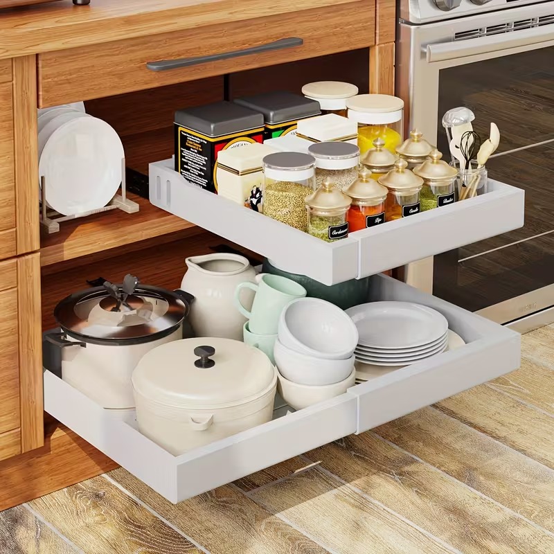 sliding shelves sold on Temu Australia