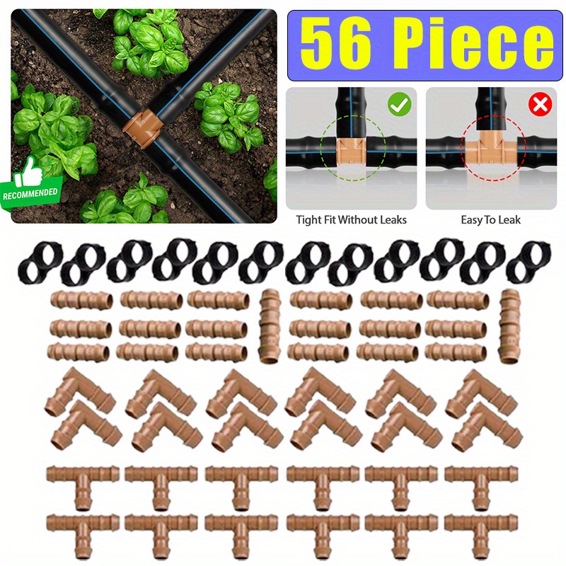 garden watering system connectors sold on Temu United States