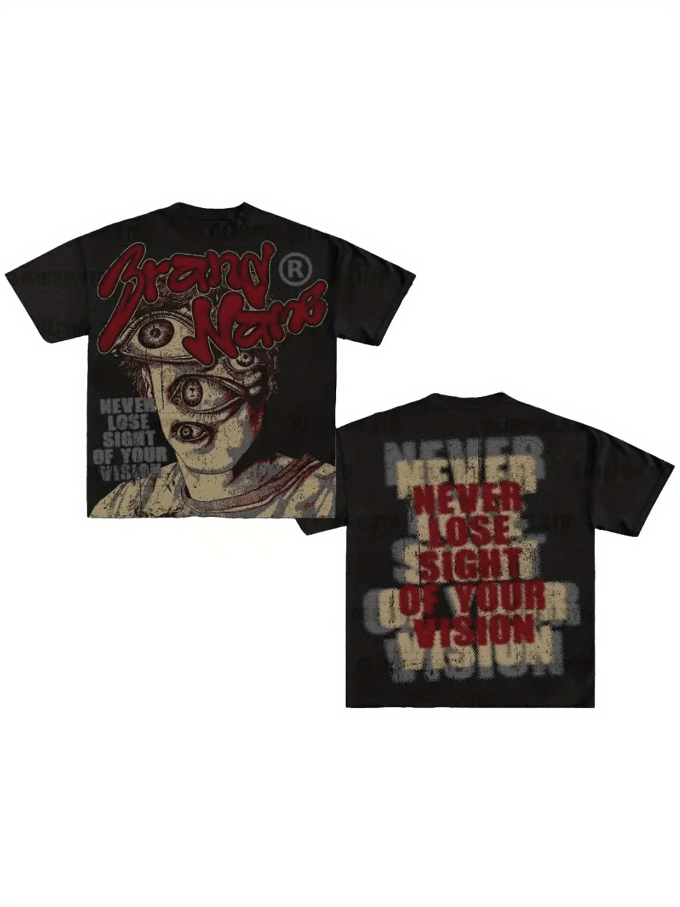 graphic tees sold on Temu United States