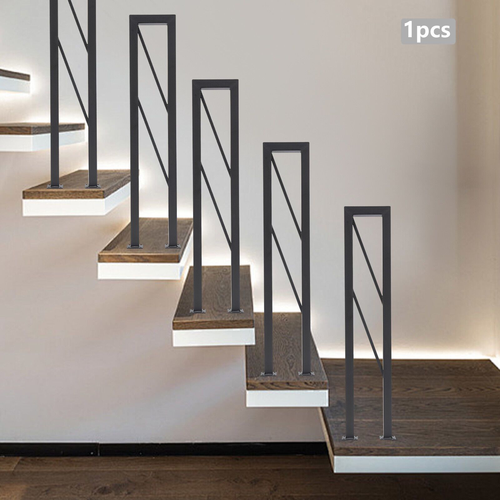 outdoor stair railings sold on Temu United States