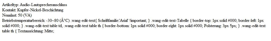 Waterproof 4 Pin Plug Cable Connectors Audio Speaker - Temu Germany