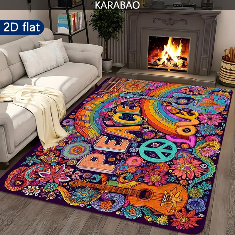 bohemian floor rugs sold on Temu Australia