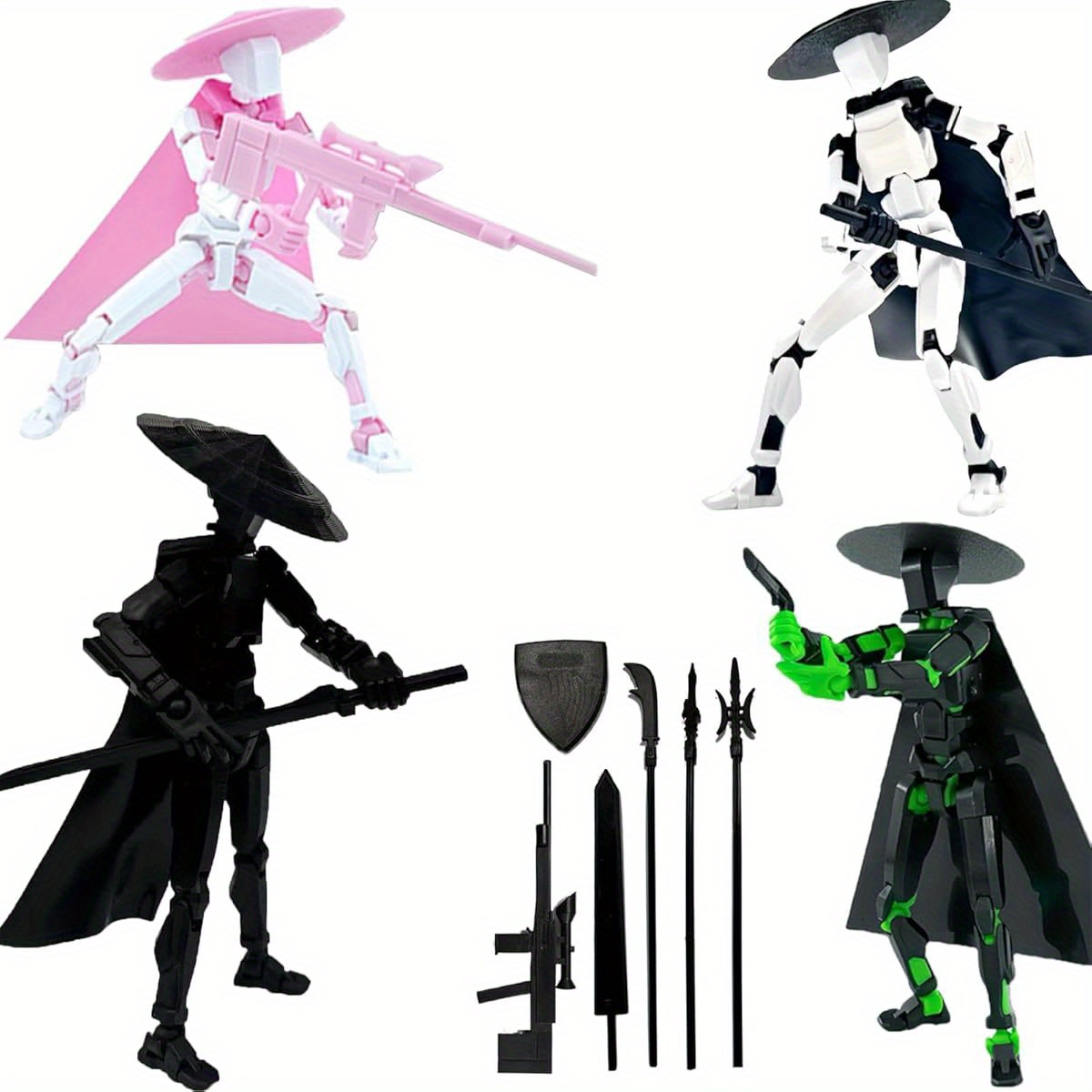 dummy 13 action figure sold on Temu United States