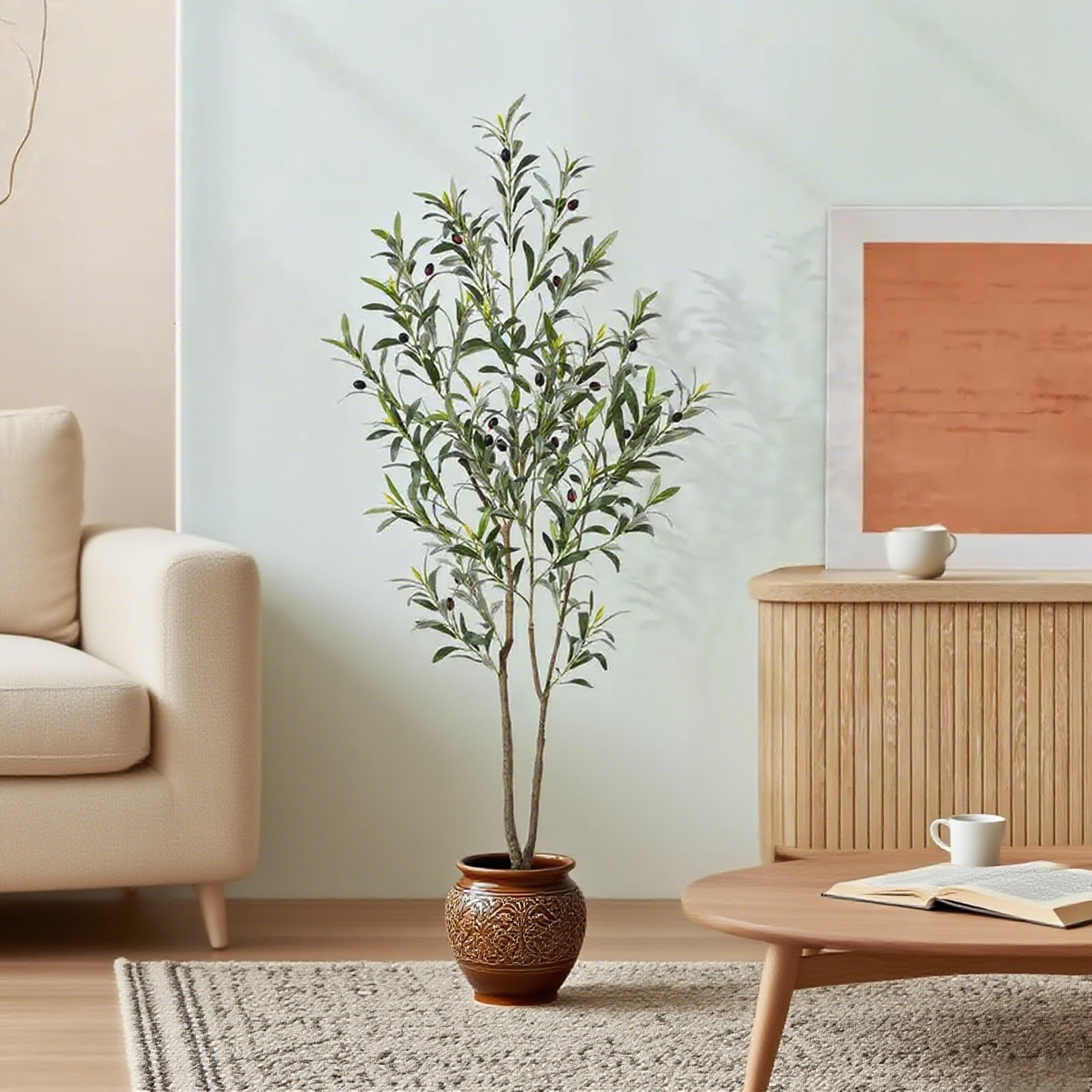 olive tree artificial sold on Temu United States