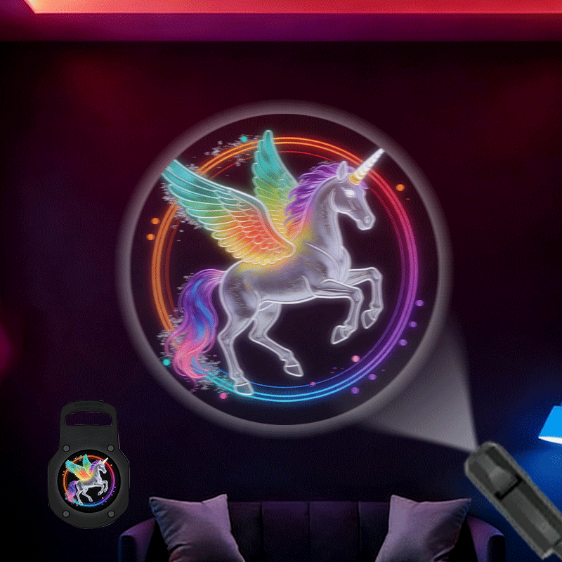 unicorn light sold on Temu United States