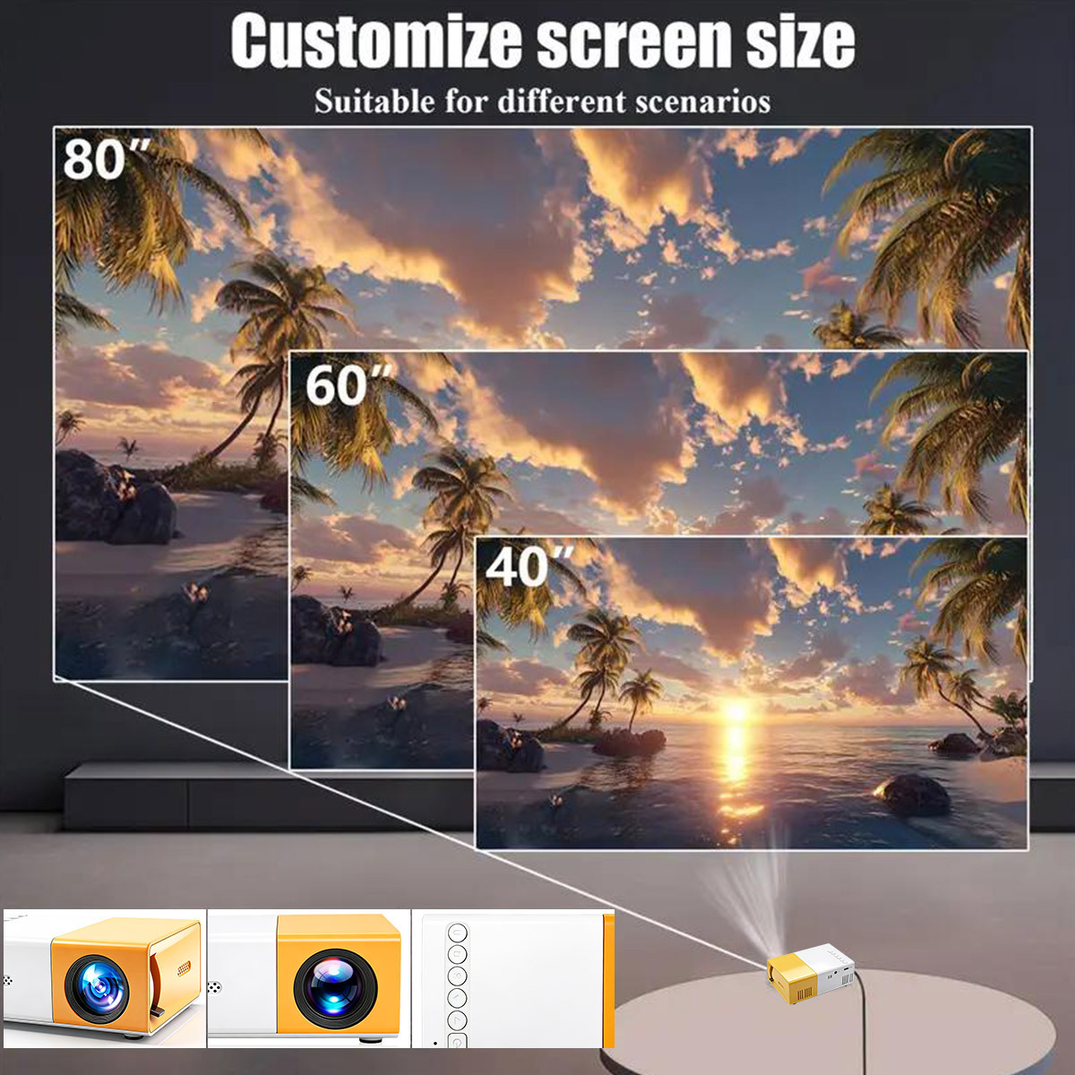 mini portable projector - United Kingdom