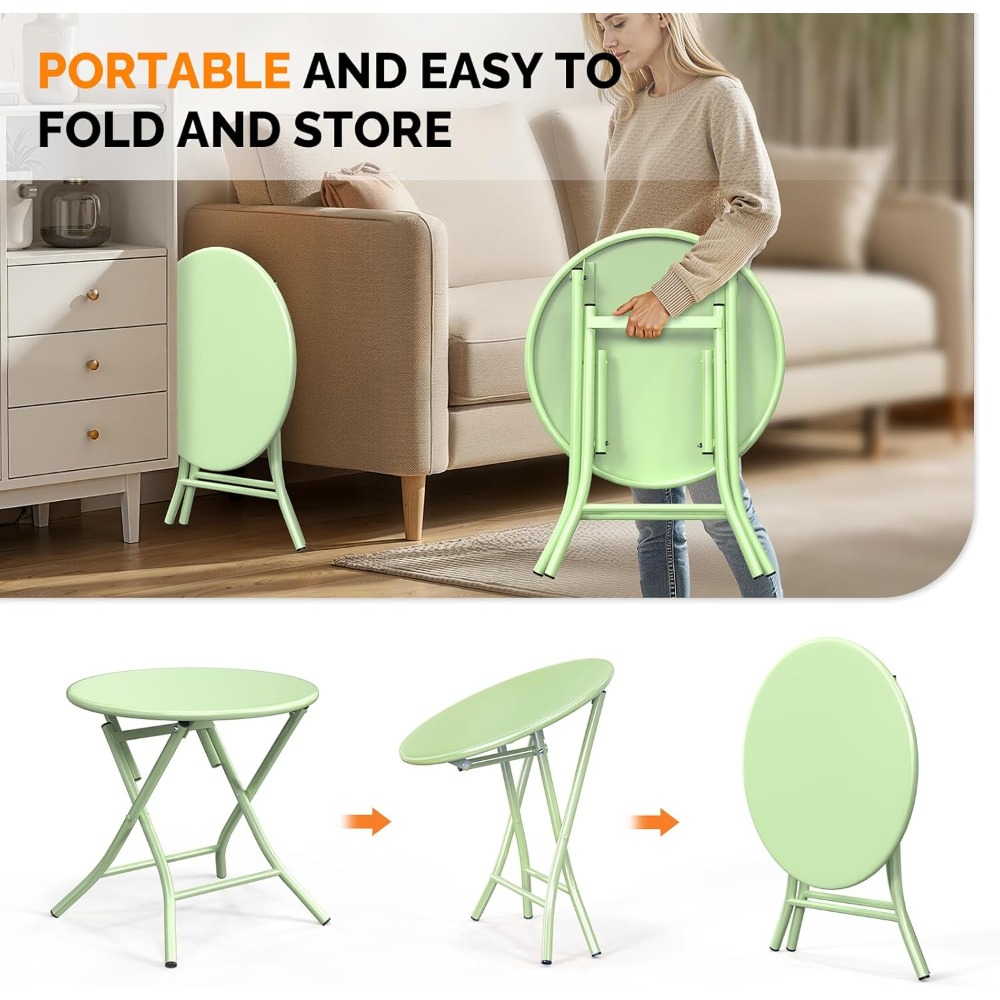 folding side tables small sold on Temu United States