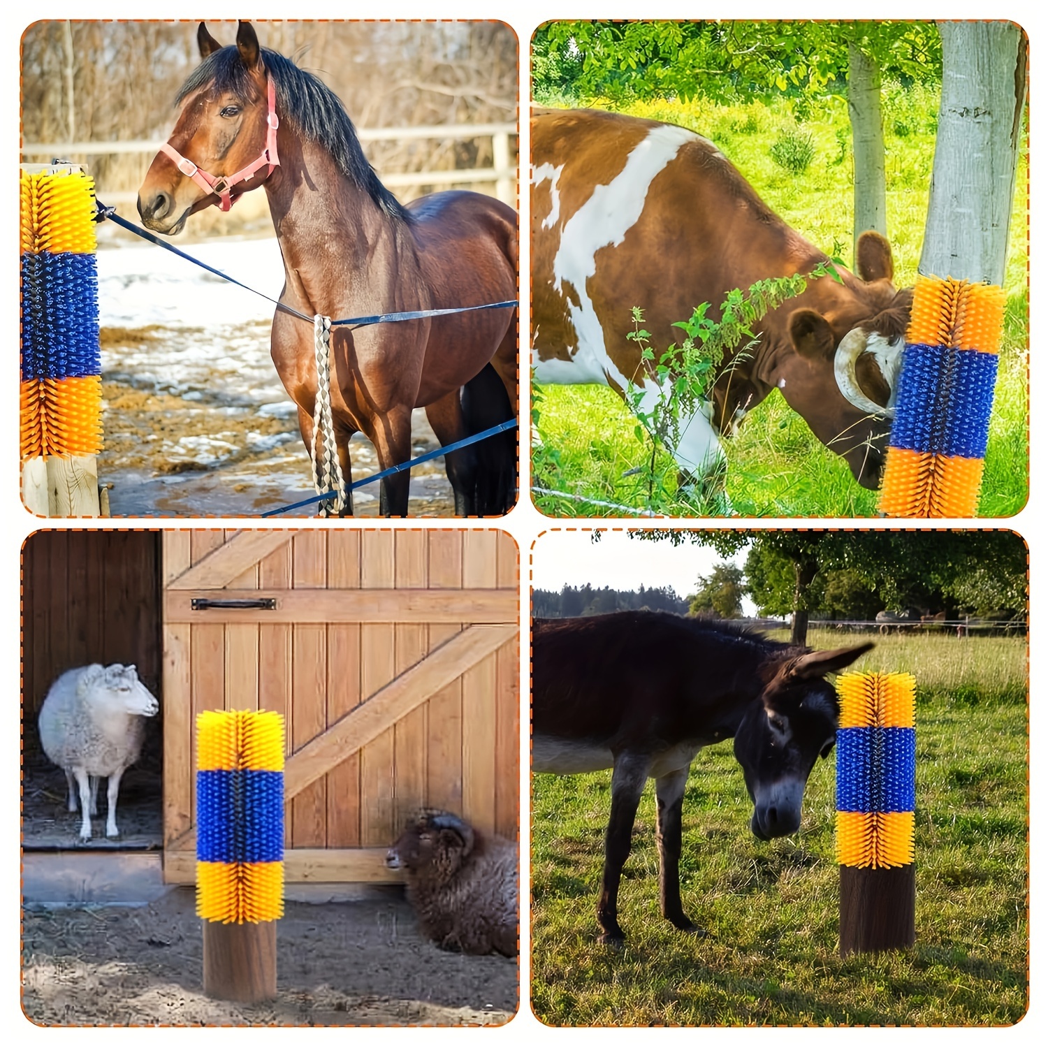 goat scratching post - United Kingdom
