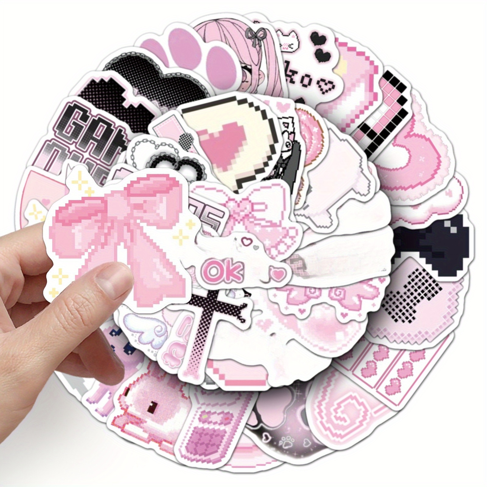 stickers sold on Temu United States