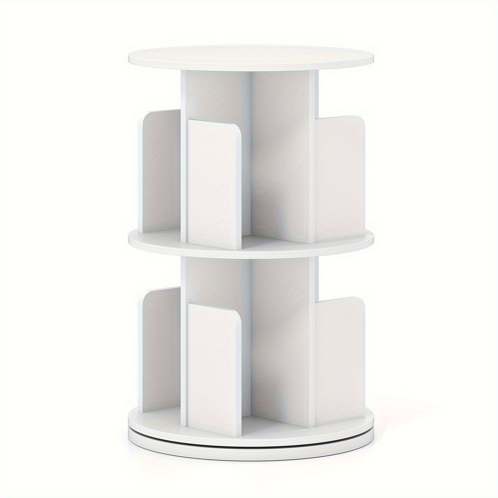 rotating book shelves sold on Temu United States