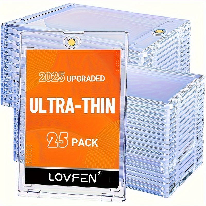 magnetic trading card holder sold on Temu United States
