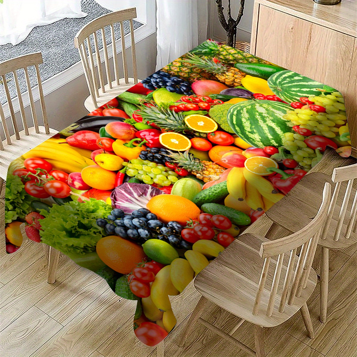 Berry First Birthday 4 Pack Watermelon Party Tablecloths - 86x51 Inch ...