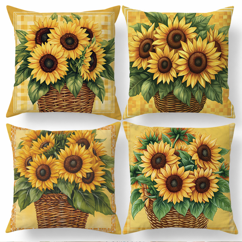 sunflower cushions - United Kingdom