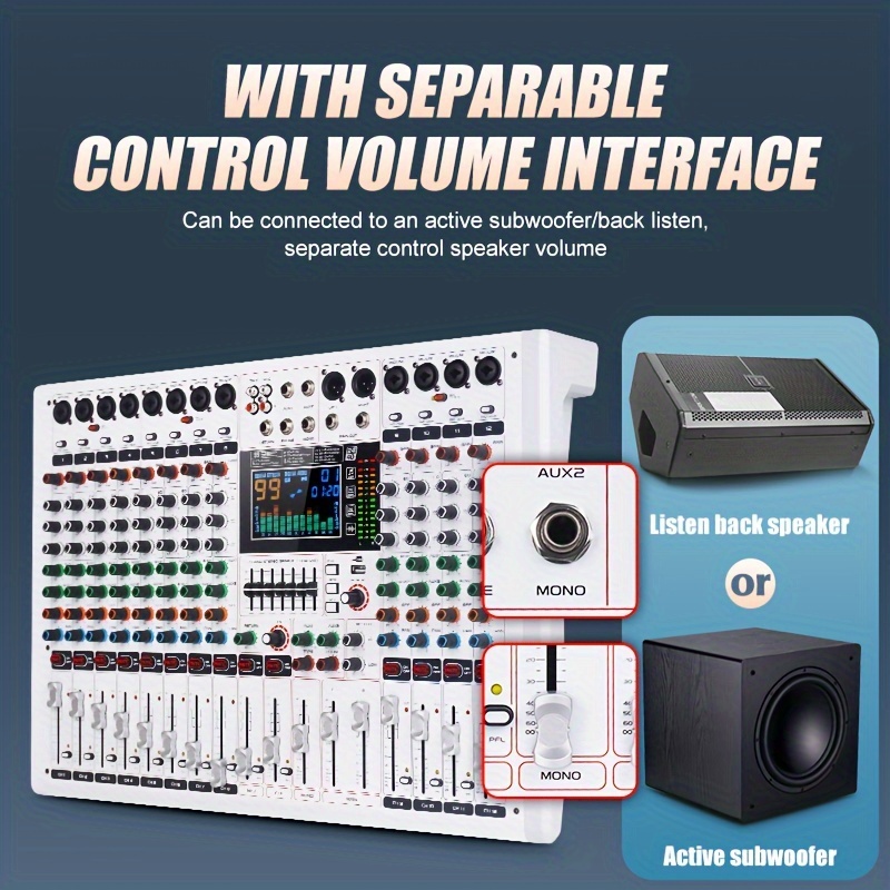 dj board mixer sold on Temu United States