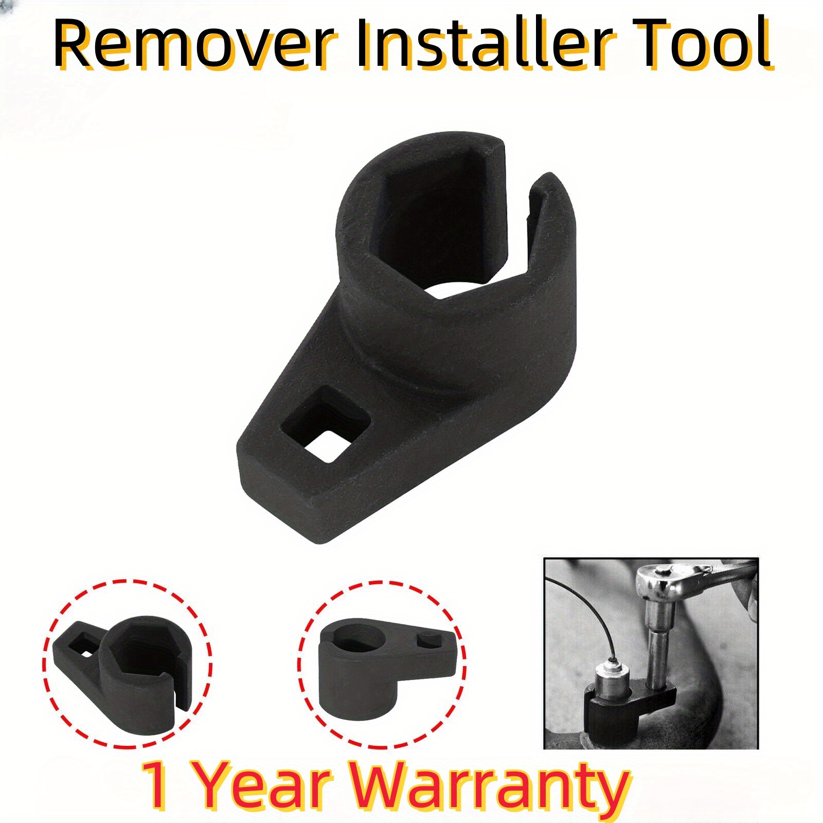 Oxygen Sensor Adapter A-r 22mm Car Oxygen Sensor Removal Wrench ...