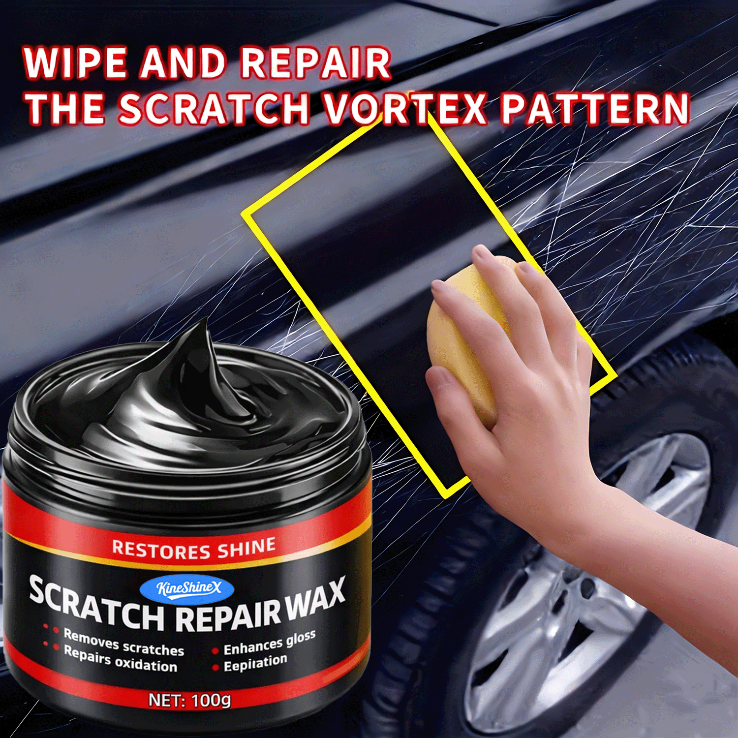 car scratch remover sold on Temu United States