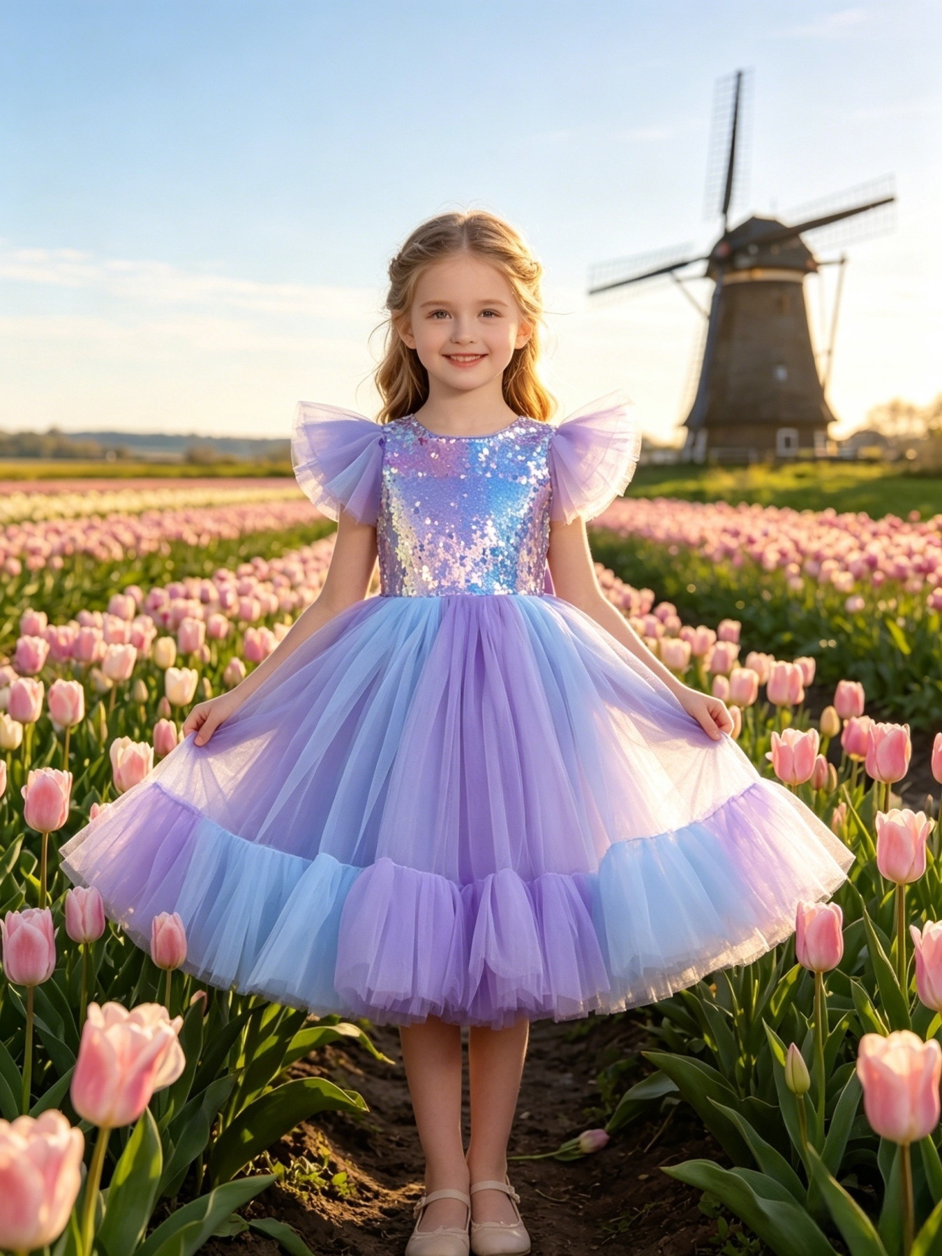 mermaid dress girl sold on Temu United States