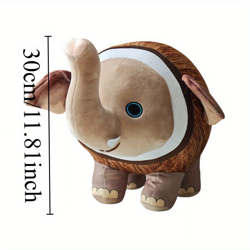 strawberry elephant plush sold on Temu United States