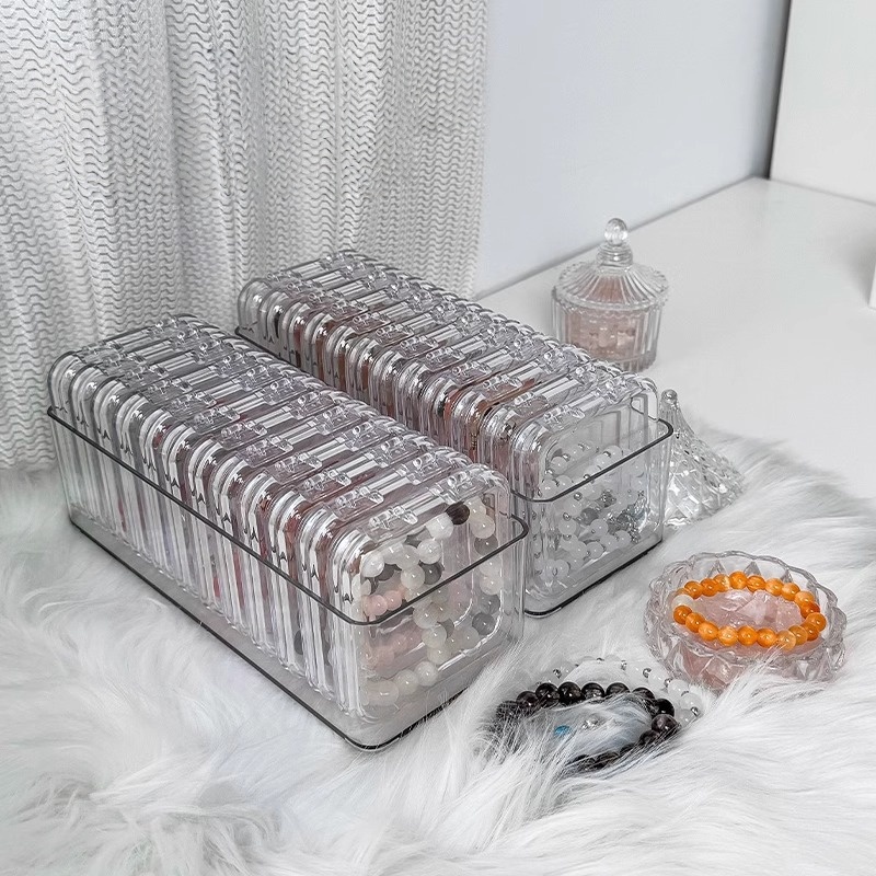 acrylic jewelry organizer sold on Temu United States