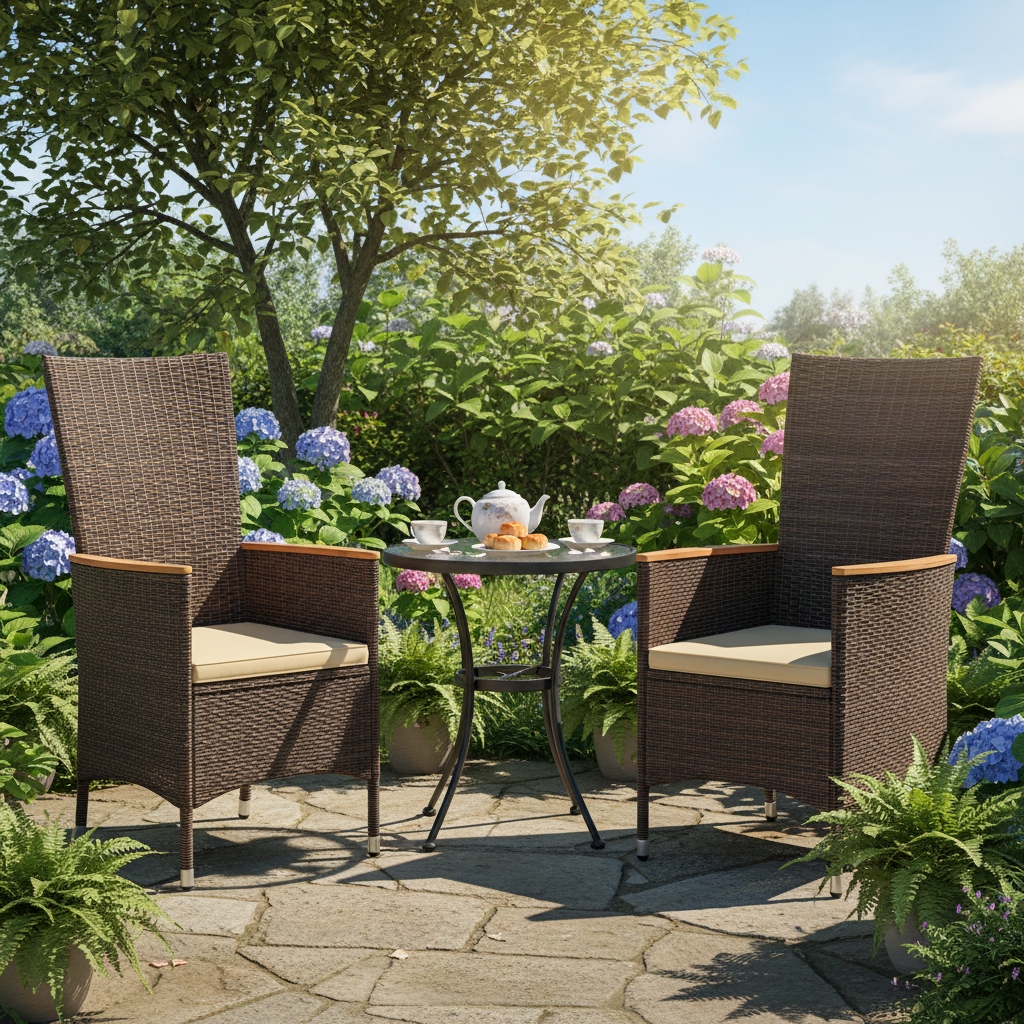 wicker chairs sold on Temu United States