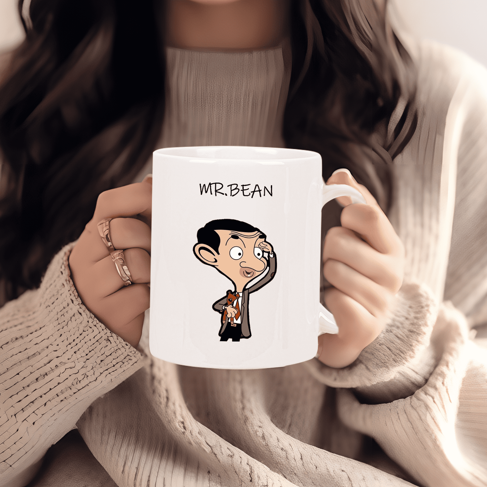 Vintage Ceramic Coffee Mug Insulated Reusable Hand - Temu