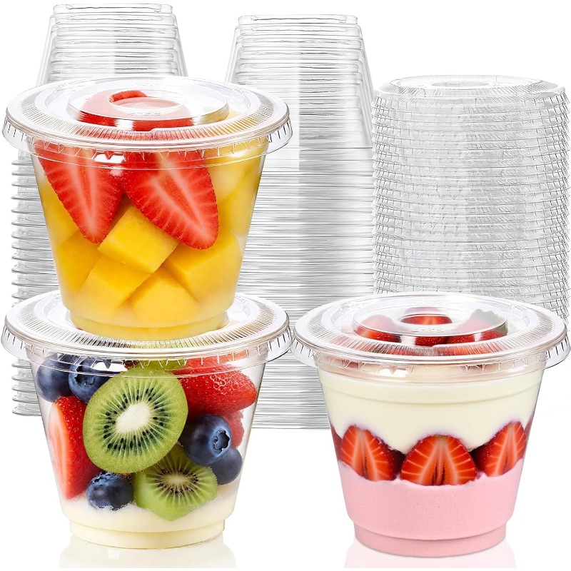 plastic dessert cups sold on Temu United States
