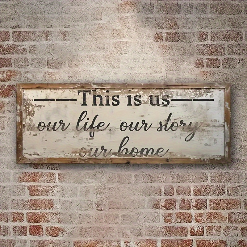 rustic home decor sold on Temu United States